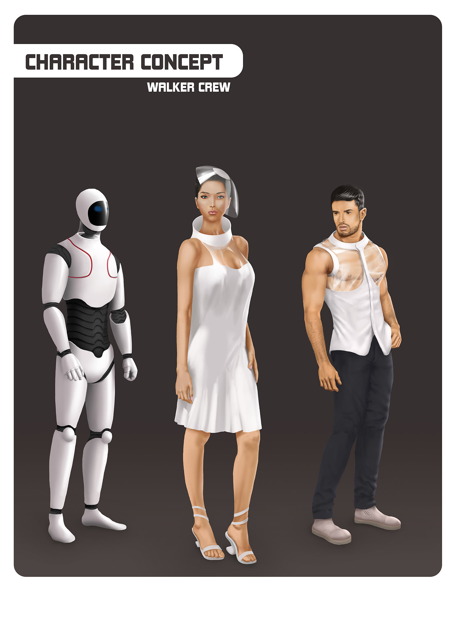 ArtStation - Character Concept (Walker Crew)