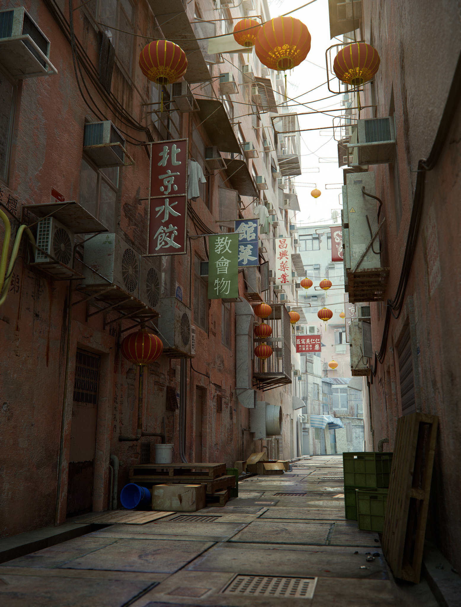 ArtStation - Kowloon Alley