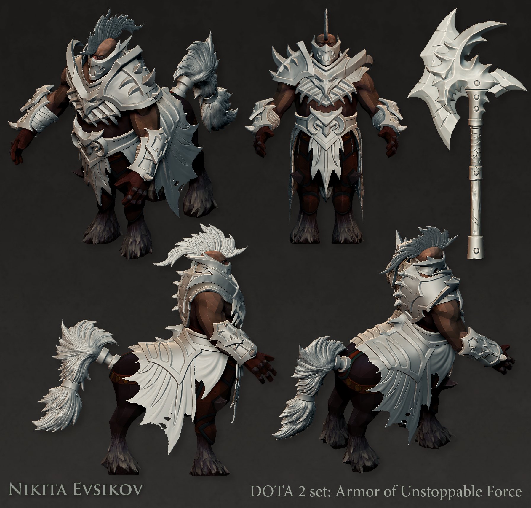 ArtStation - Armor of Unstoppable Force