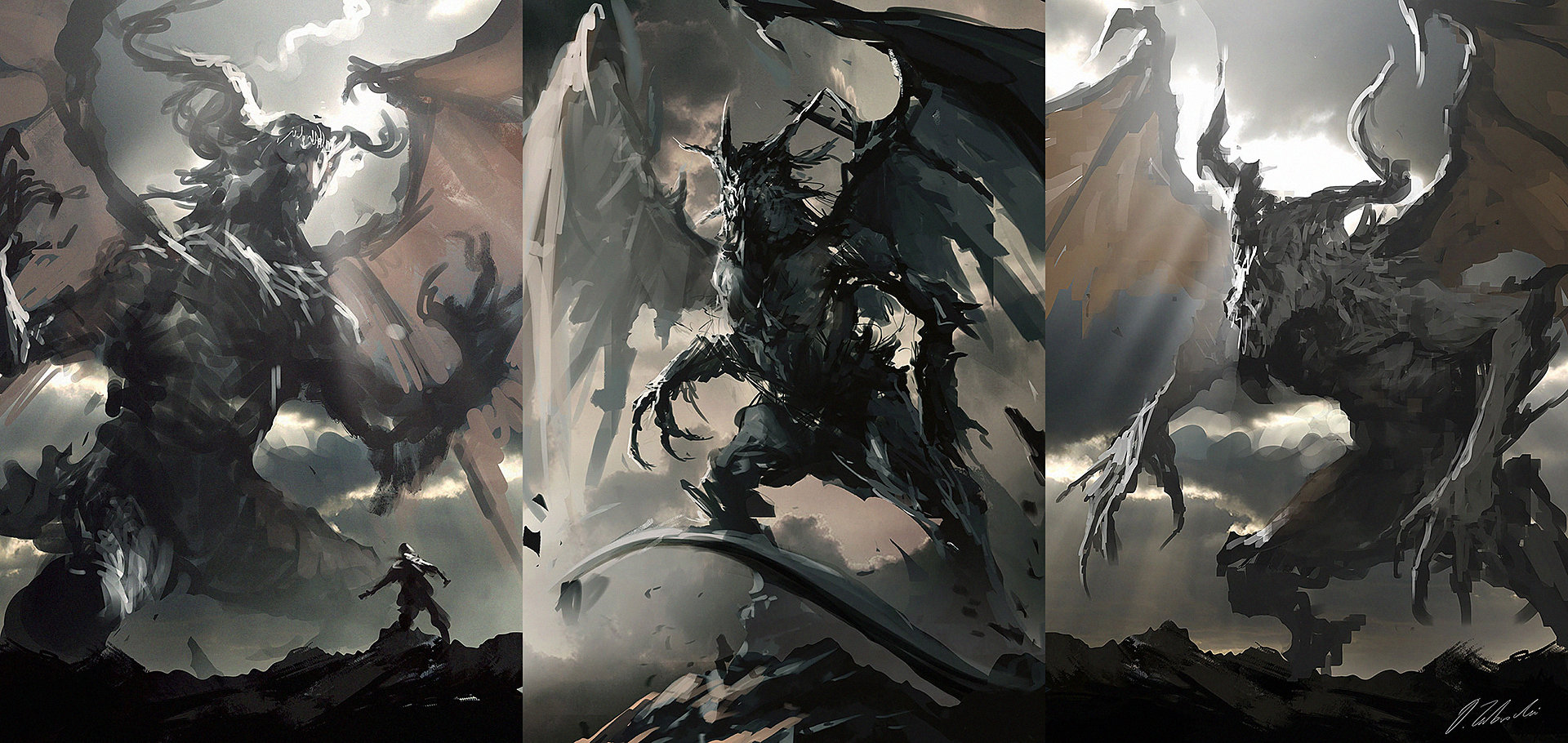 ArtStation - Dragons thumbnails