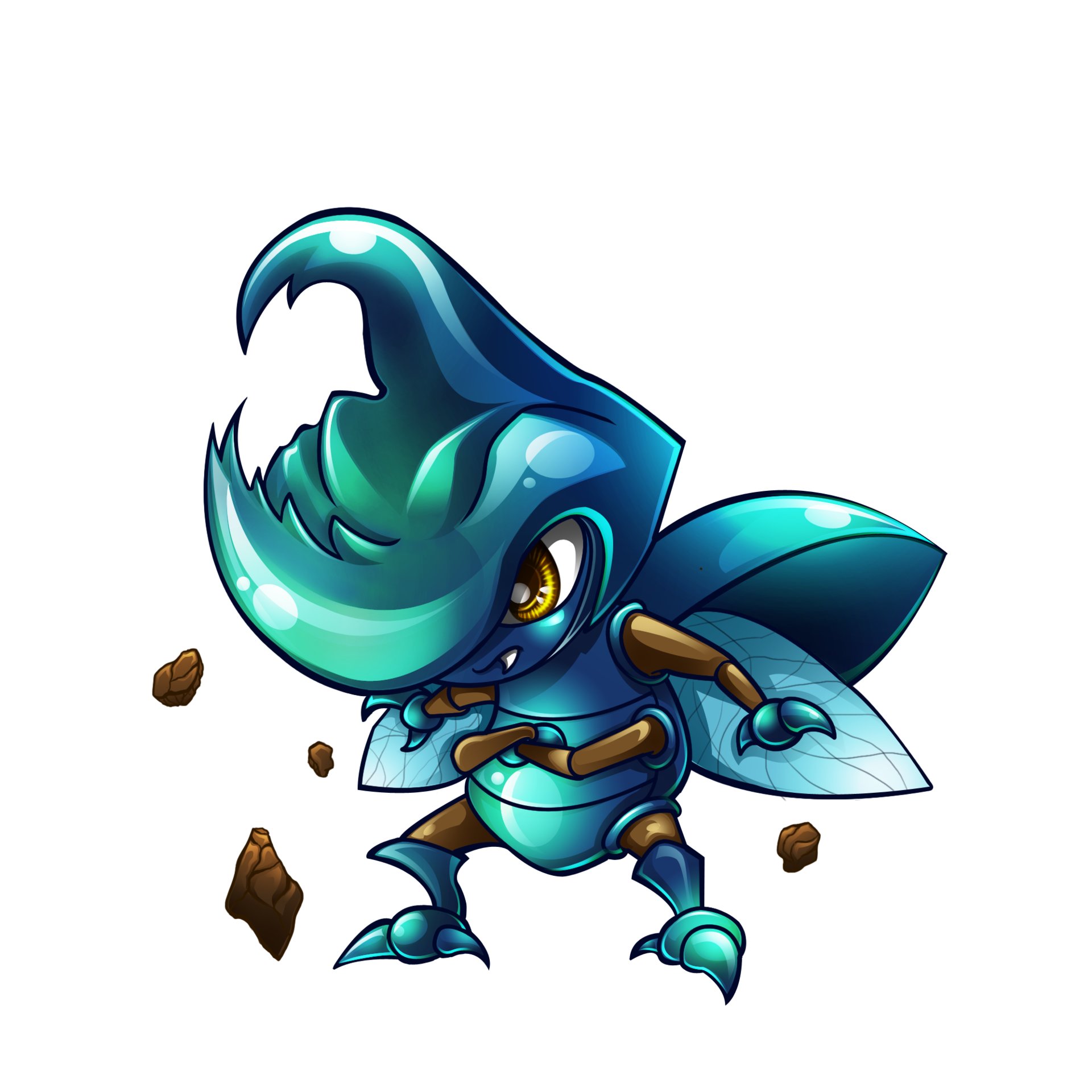 ArtStation - 2D art character monster