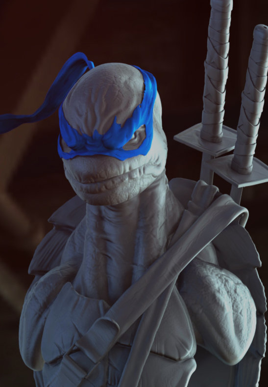 how to draw ninja turtle full body