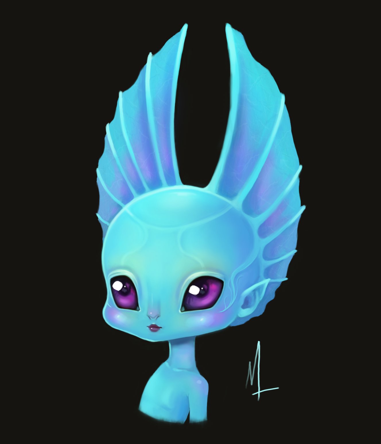 ArtStation - Alien Girl