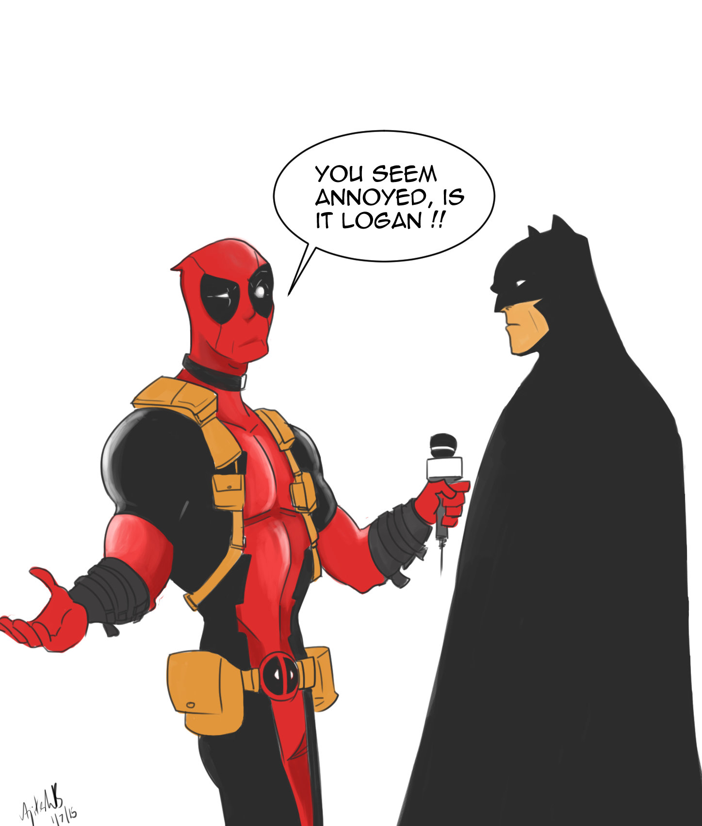 ArtStation - Canada day /Deadpool