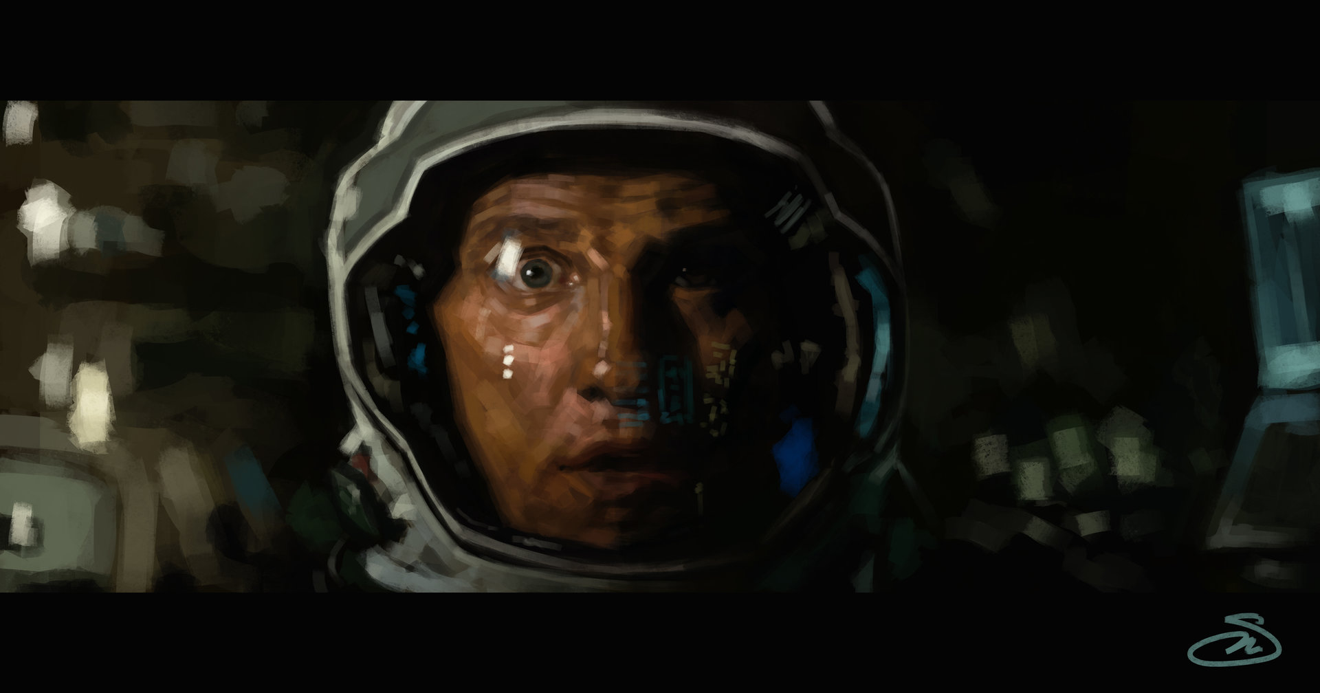 ArtStation - Screenshot study from movie "Interstellar