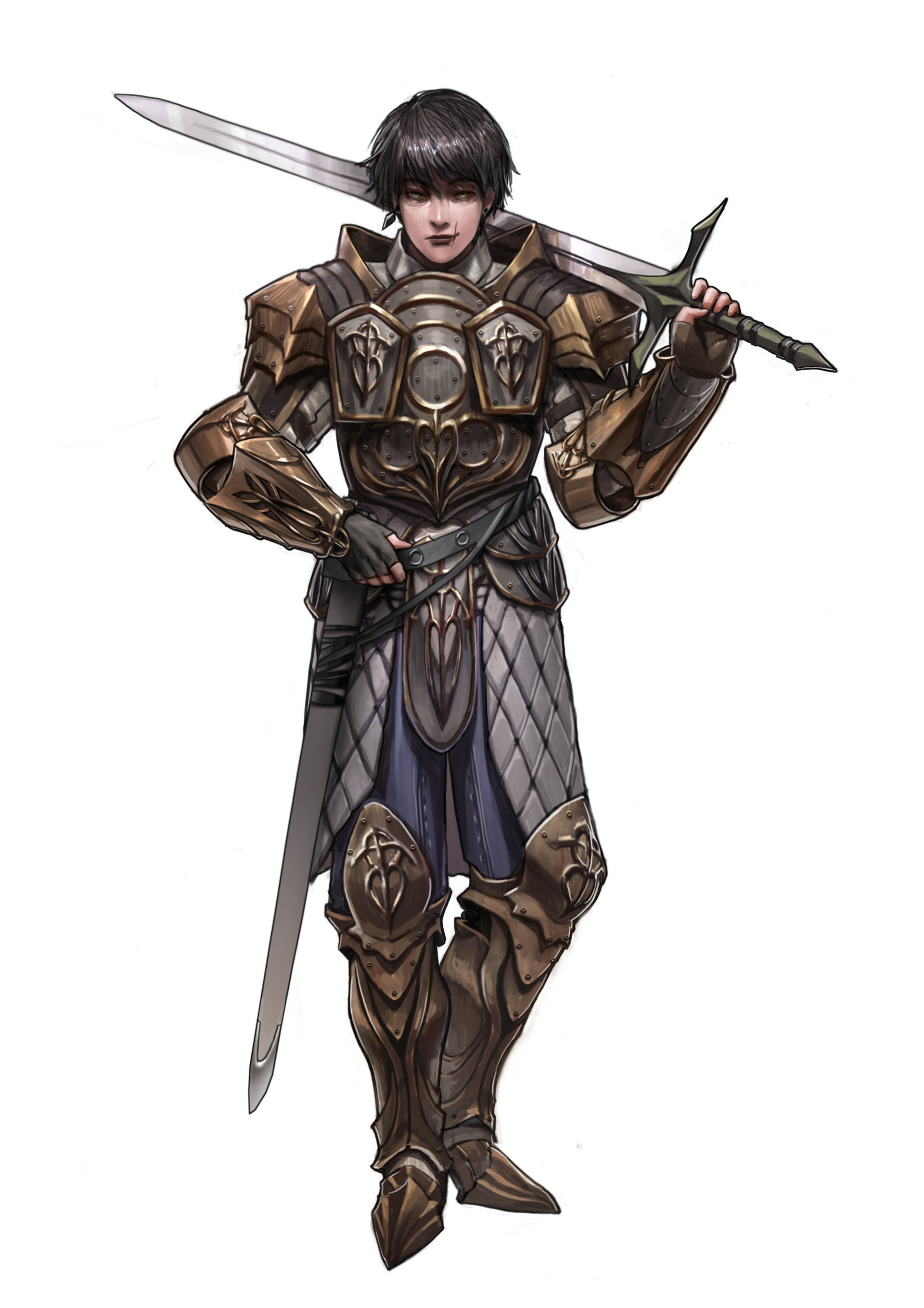 ArtStation - sword man