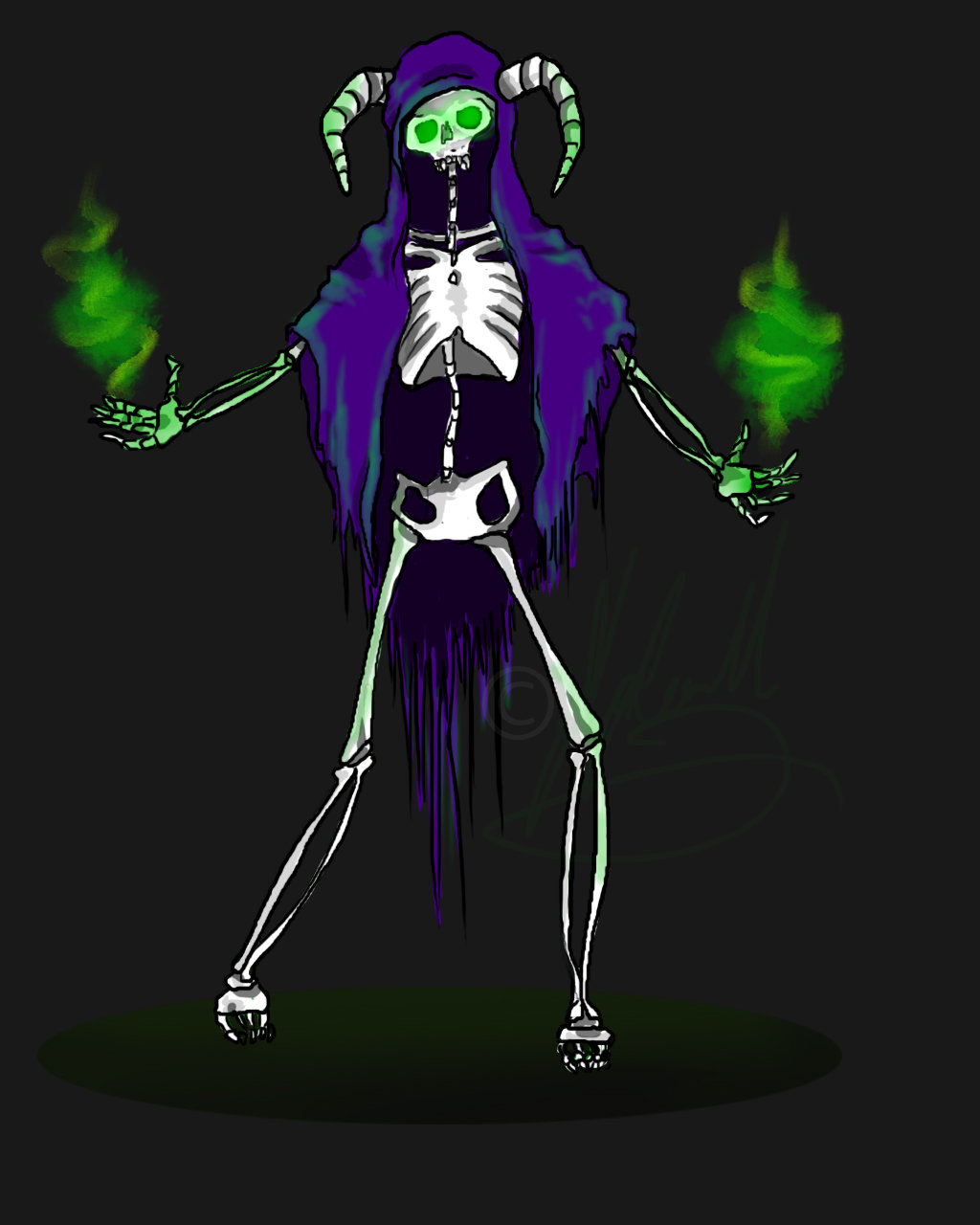 ArtStation - Undead Sorcerer