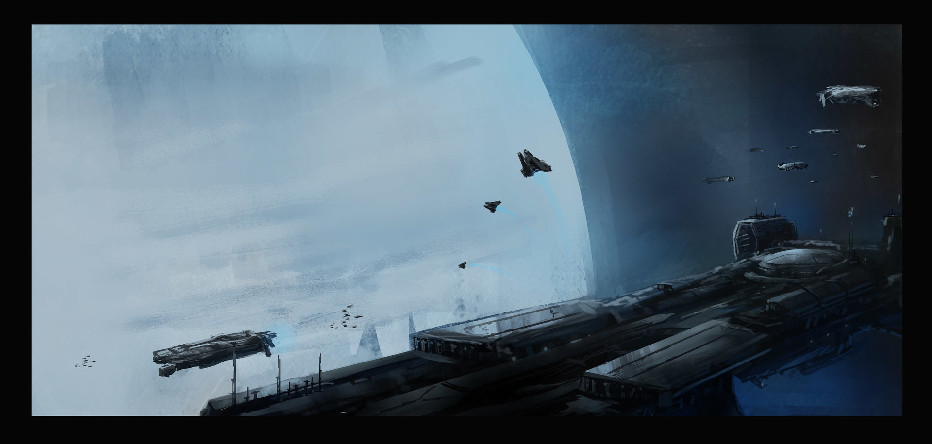 ArtStation - Osiris Fleet