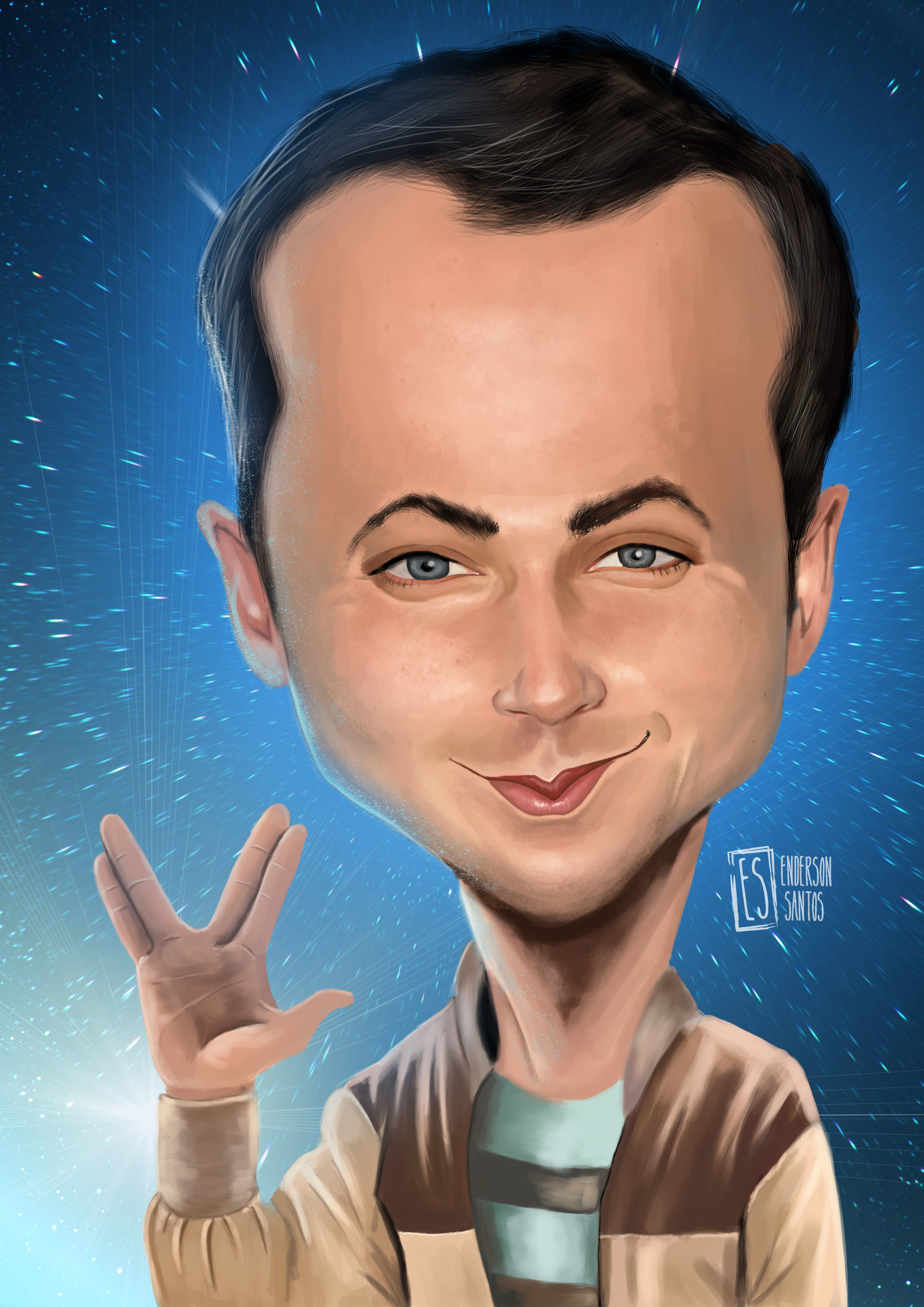 ArtStation - Sheldon Cooper