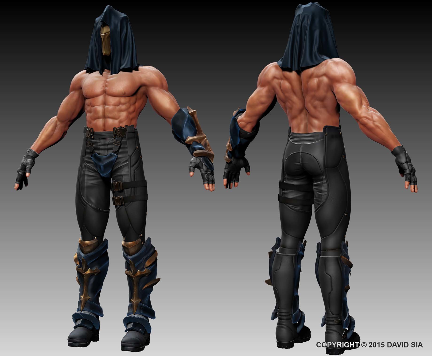 David Sia - Verdugo Character concept Art