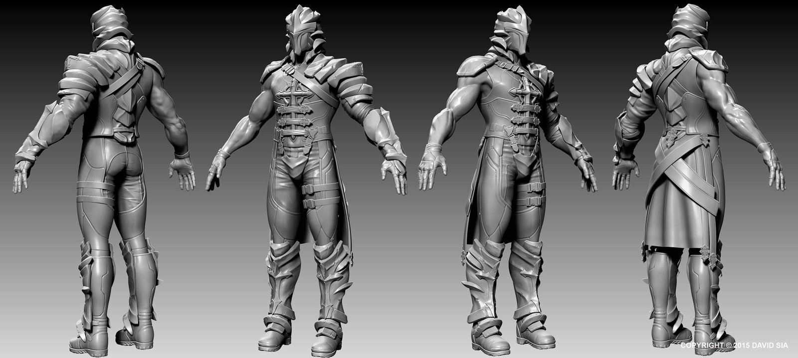 David Sia - Verdugo Character concept Art