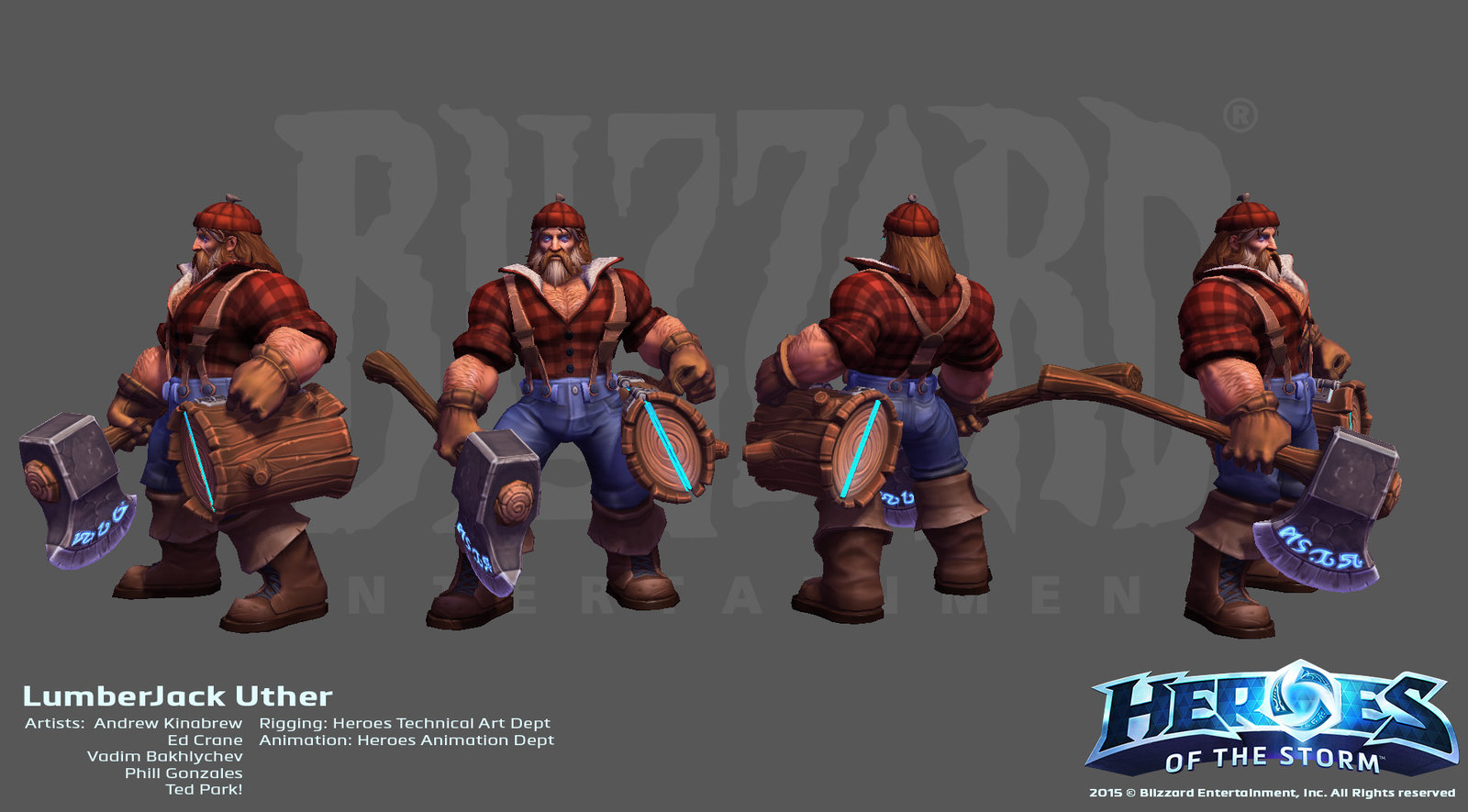 Andrew Kinabrew - Lumberjack Uther Skin