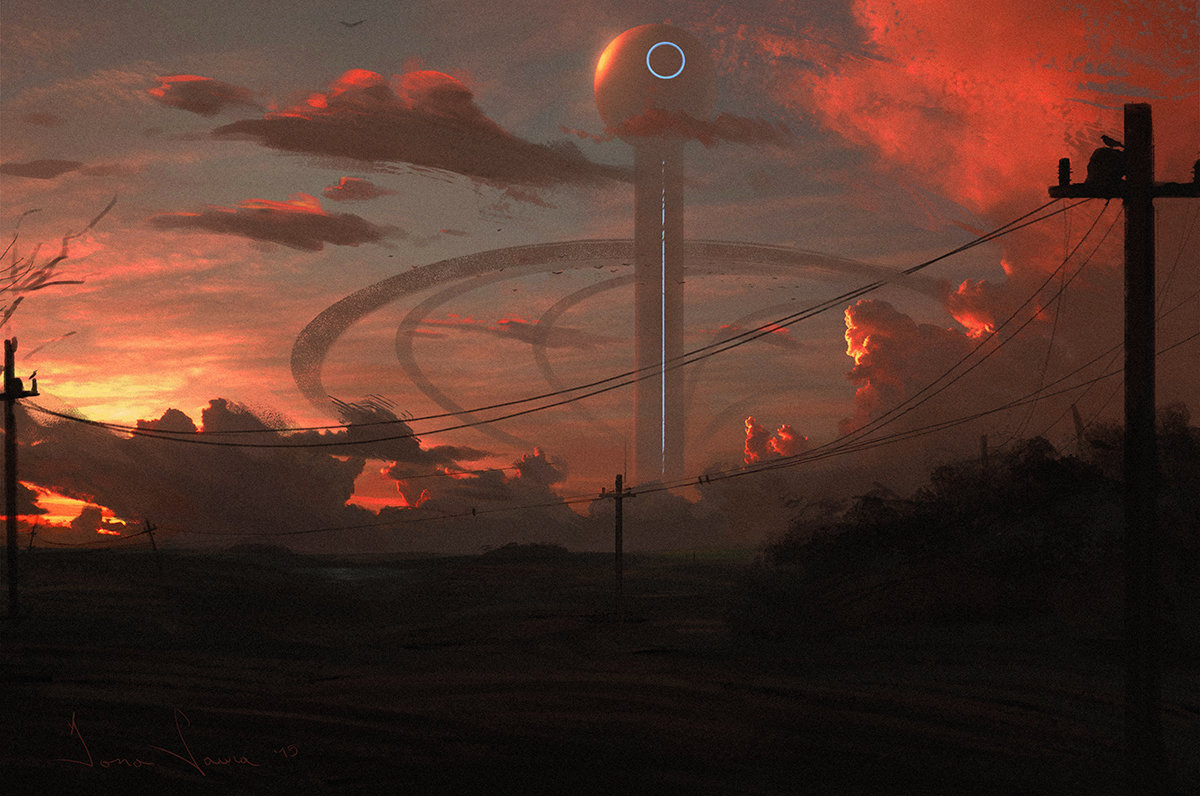 ArtStation - Uruguayan landscape in 2092