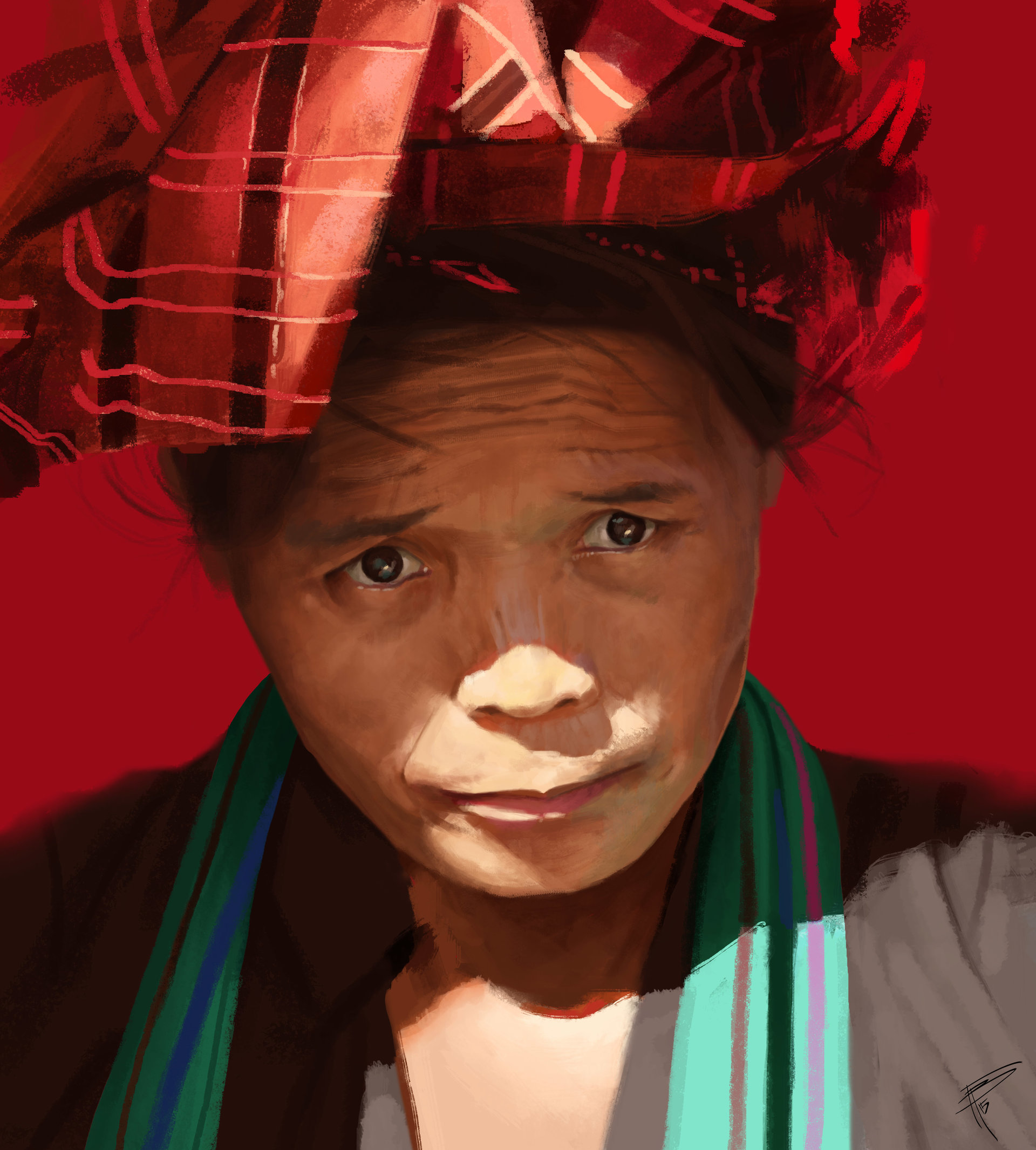 ArtStation - Peruvian woman