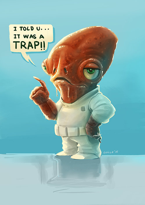 ArtStation - Admiral Ackbar