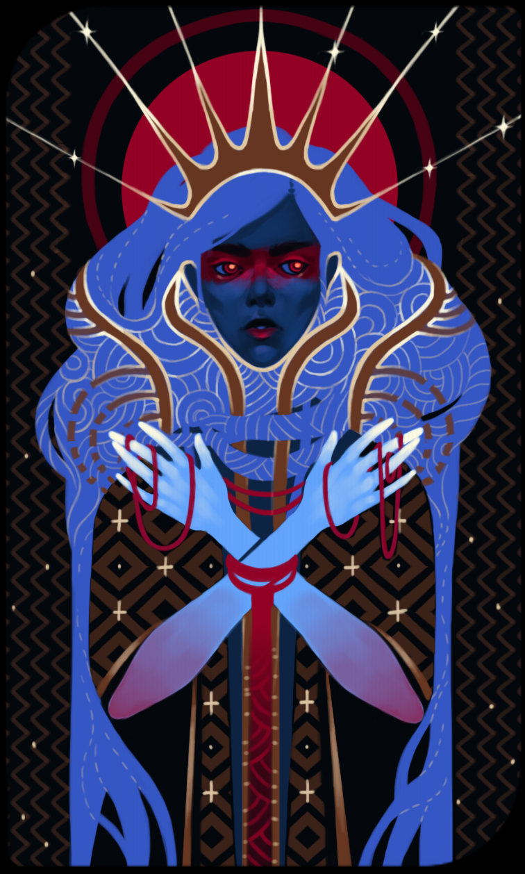 ArtStation - OC tarot card