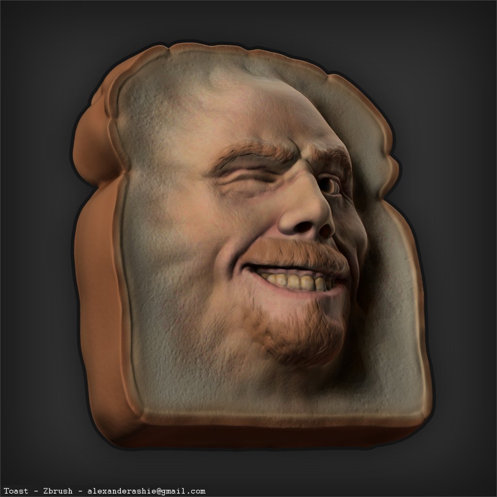 ArtStation - Toast Sculpt