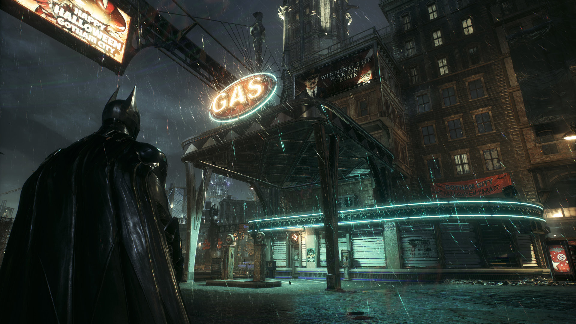 Denis Rutkovsky - Batman: Arkham Knight - Gas station
