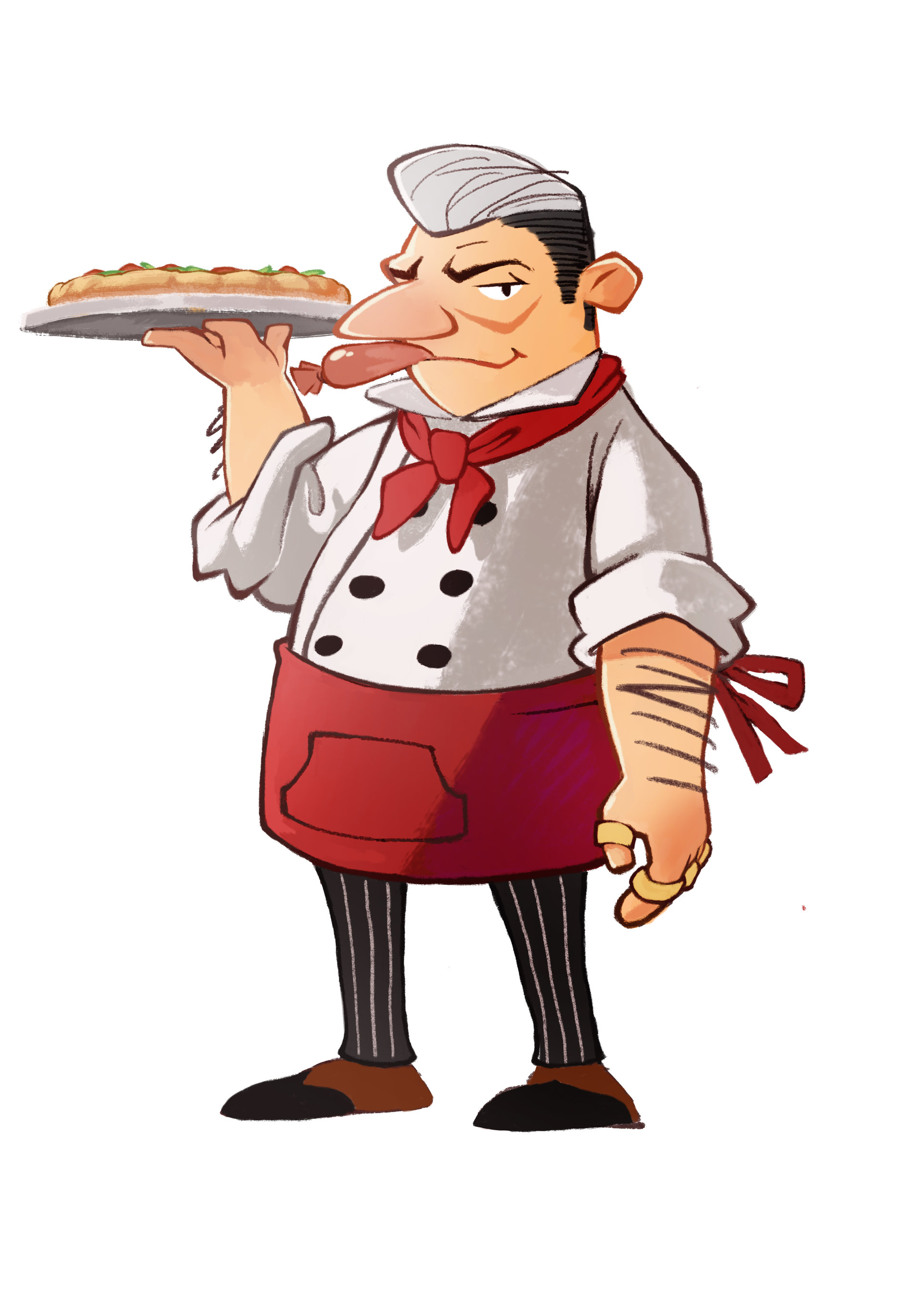 Curious George Chef Pisghetti Pizza