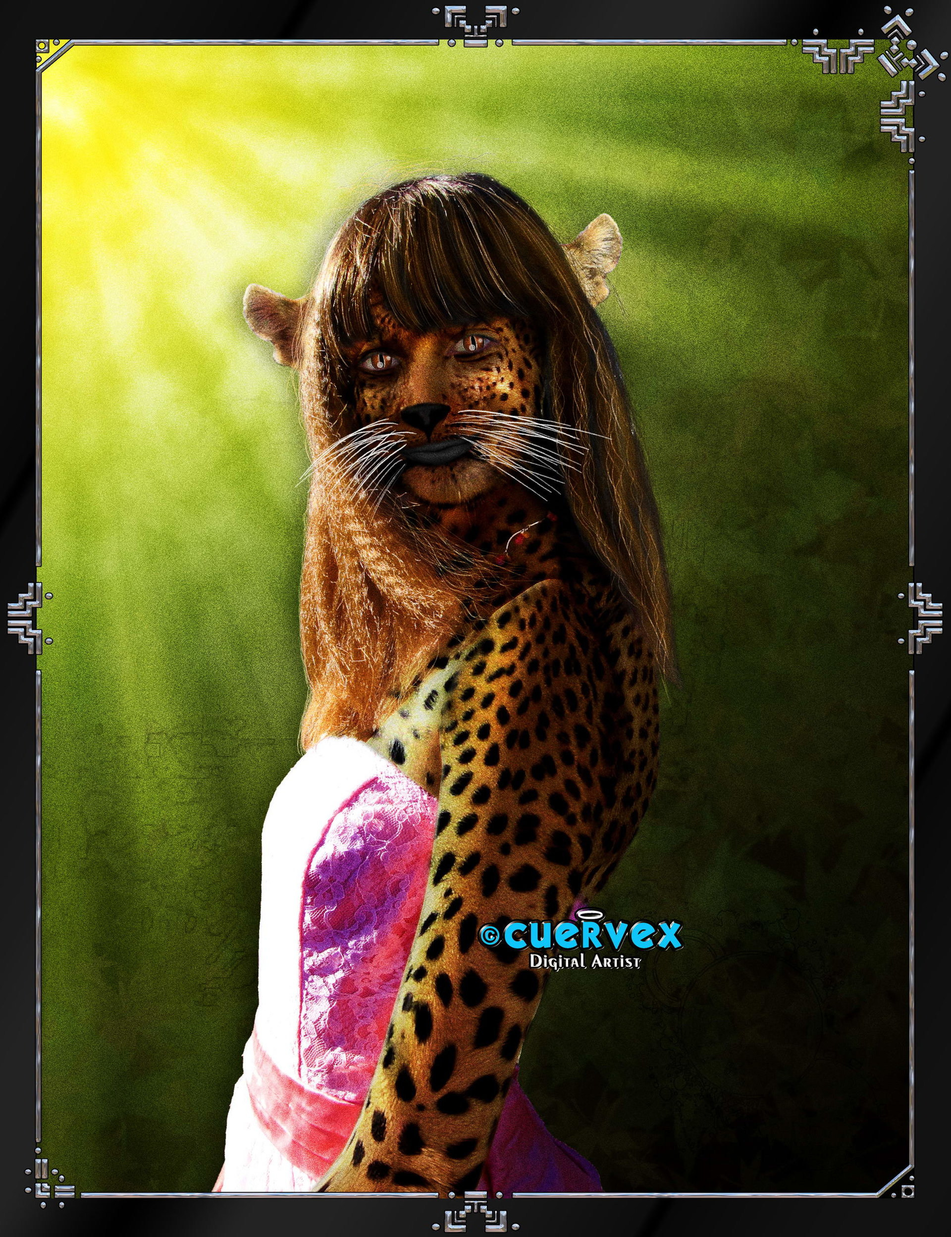 ArtStation - Leopard Queen