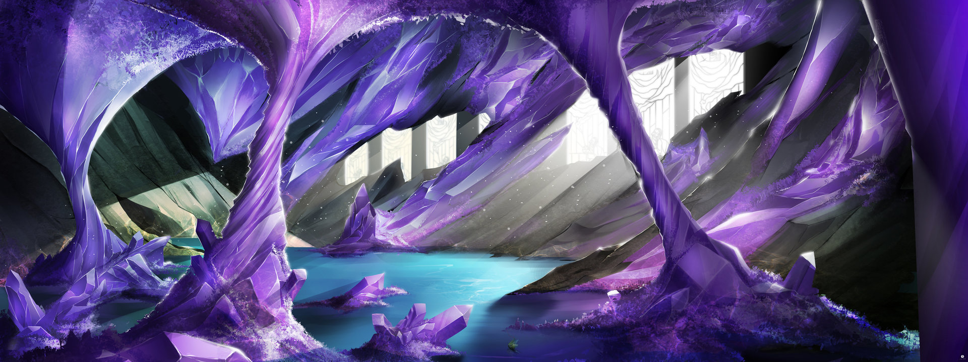 ArtStation - Crystal Palace_edge of the world