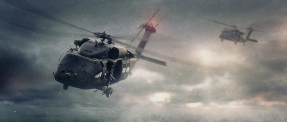 Black Hawk Down Helicopter Scene