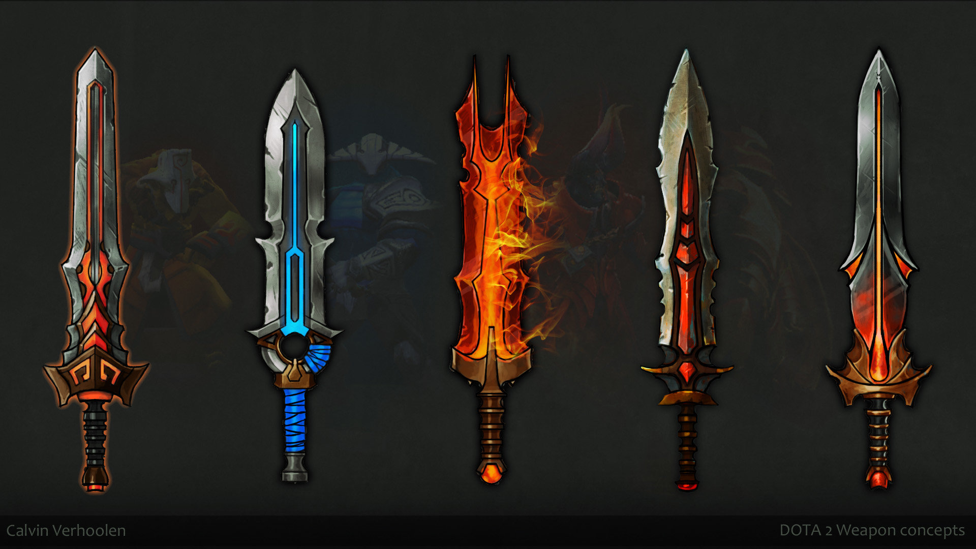 Calvin Verhoolen - DOTA2 Weapons