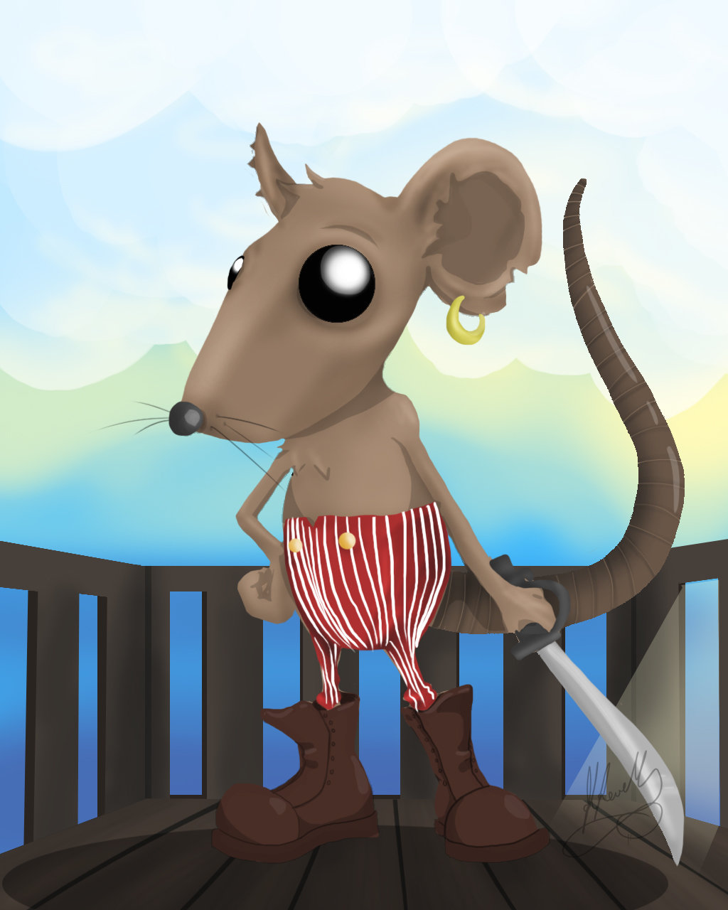 ArtStation - Mouse Pirate