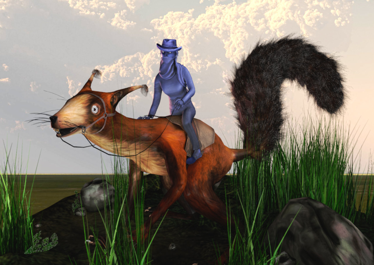 Ben Wahl - Squirrel rider