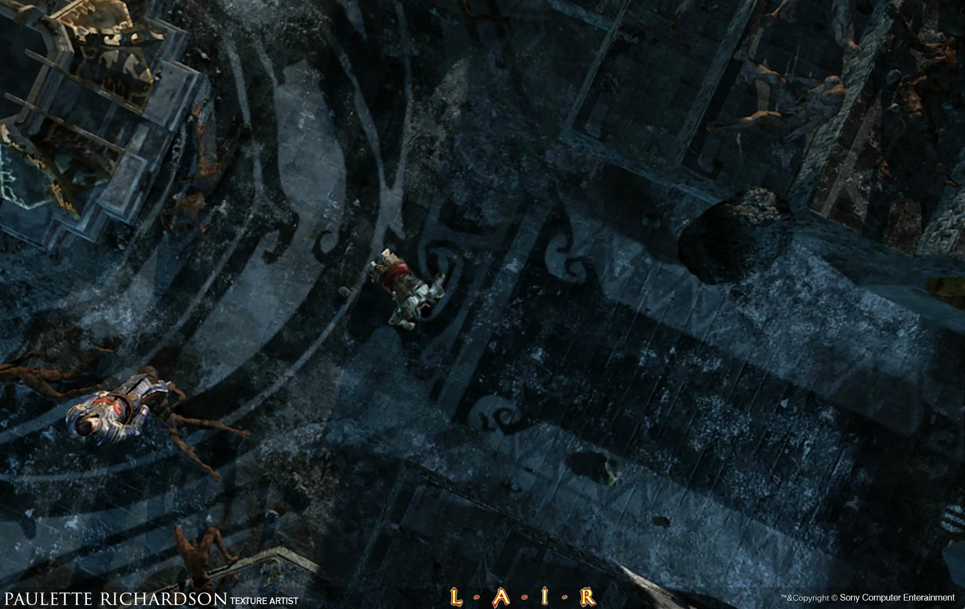 PAULETTE RICHARDSON - Assylian Temple: FLOOR