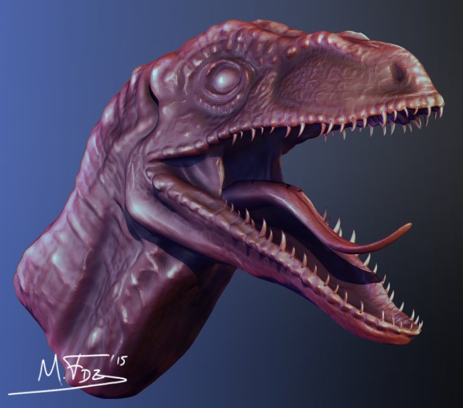 ArtStation - Raptor head