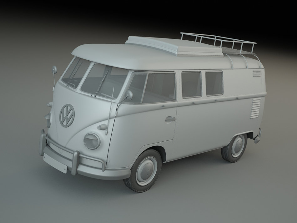 ArtStation - VW CAmper