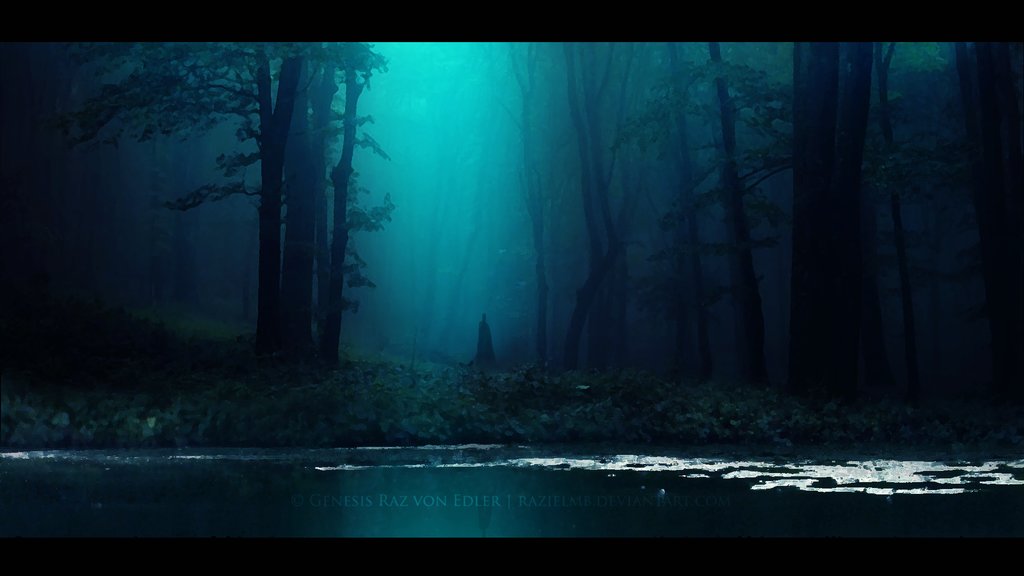 ArtStation - The shadows of the dark forest, Gene Raz von Edler