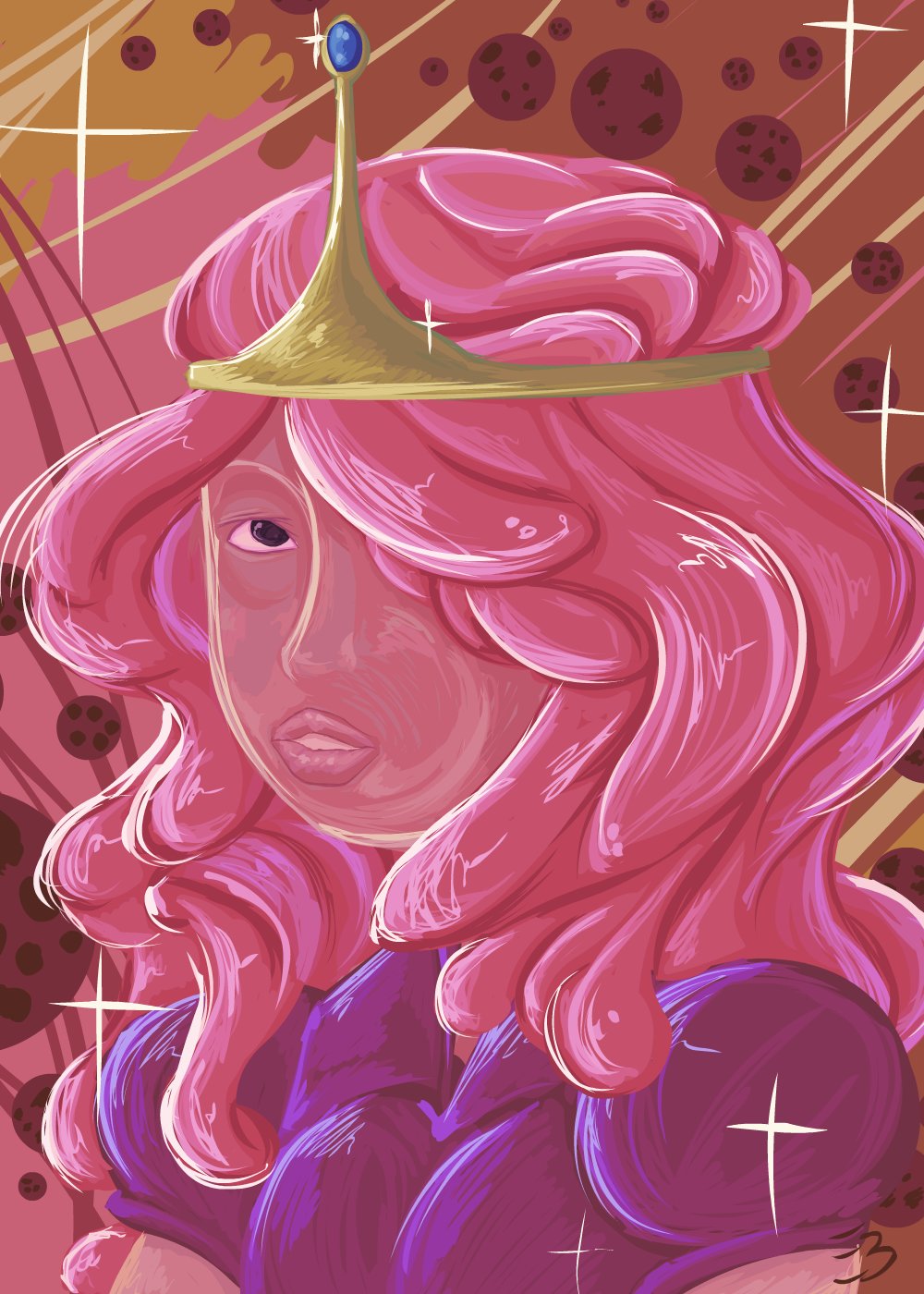 ArtStation - ATPrincessess - Princess Bubblegum