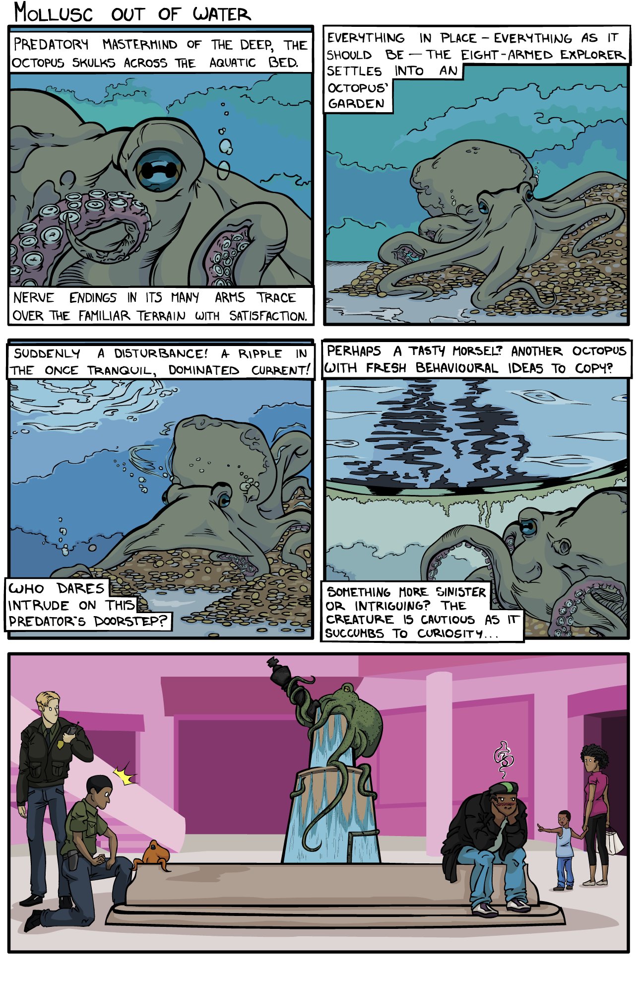 ArtStation - Idle Tentacles #5 [Mollusc Out of Water]