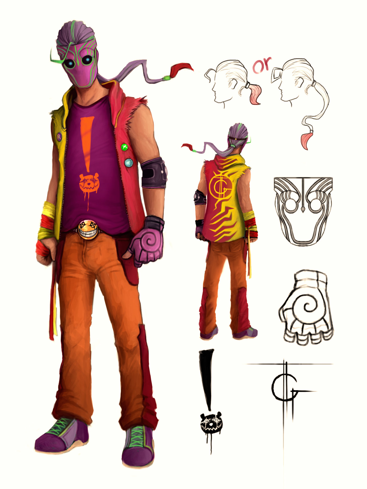 ArtStation - Sunset Overdrive Character Design