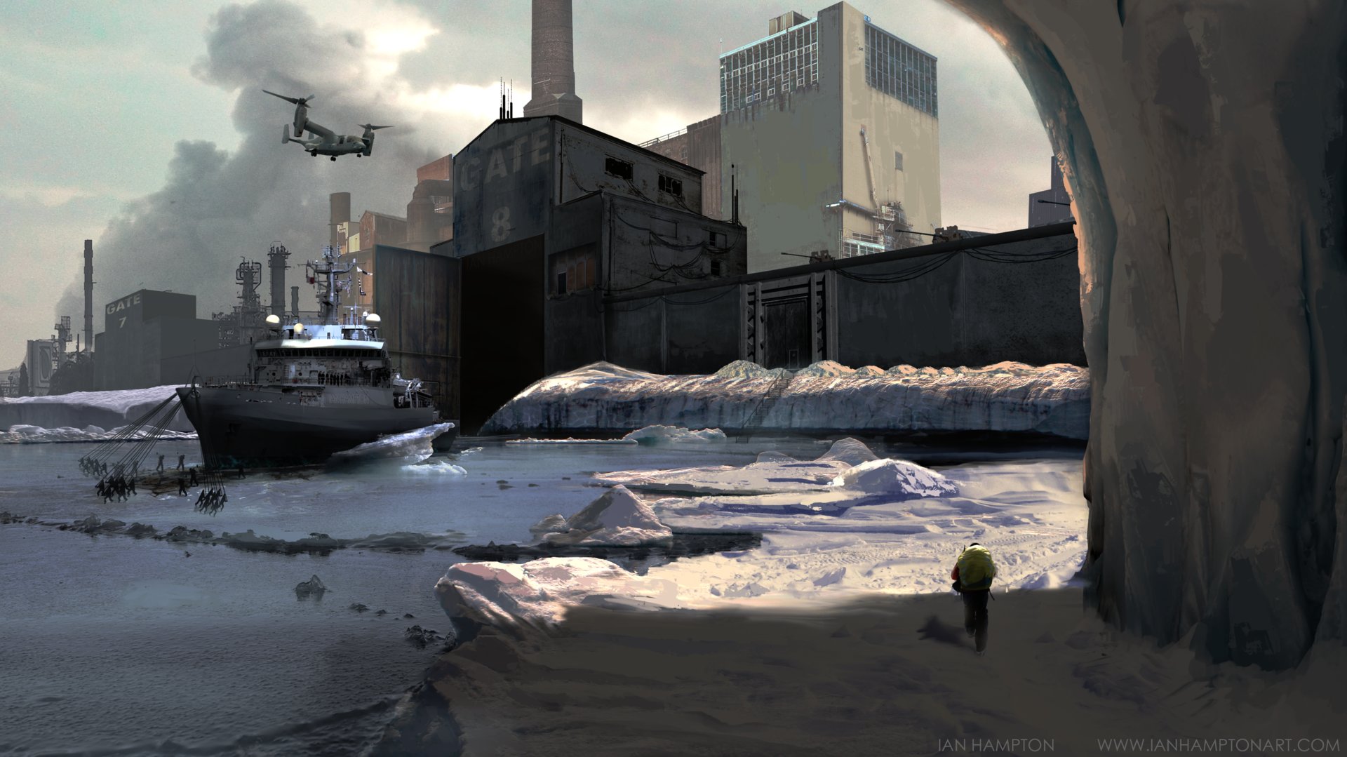 ArtStation - Ice Stronghold