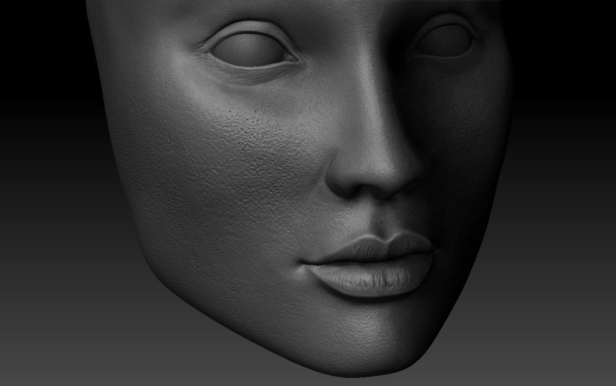 ArtStation - Female Face