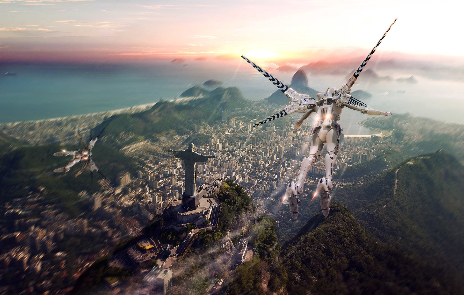 ArtStation - Fly to RIO