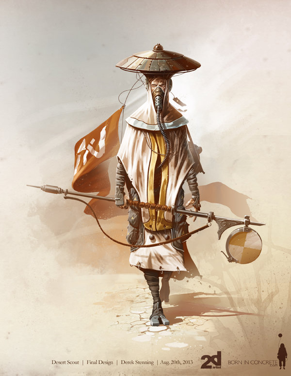 ArtStation - Desert Scout - Character Concept Tutorial