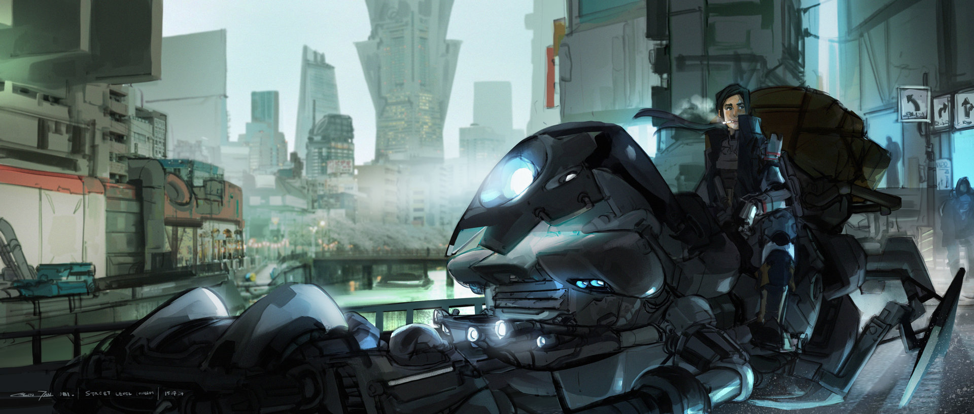 ArtStation - Speeder bike concept