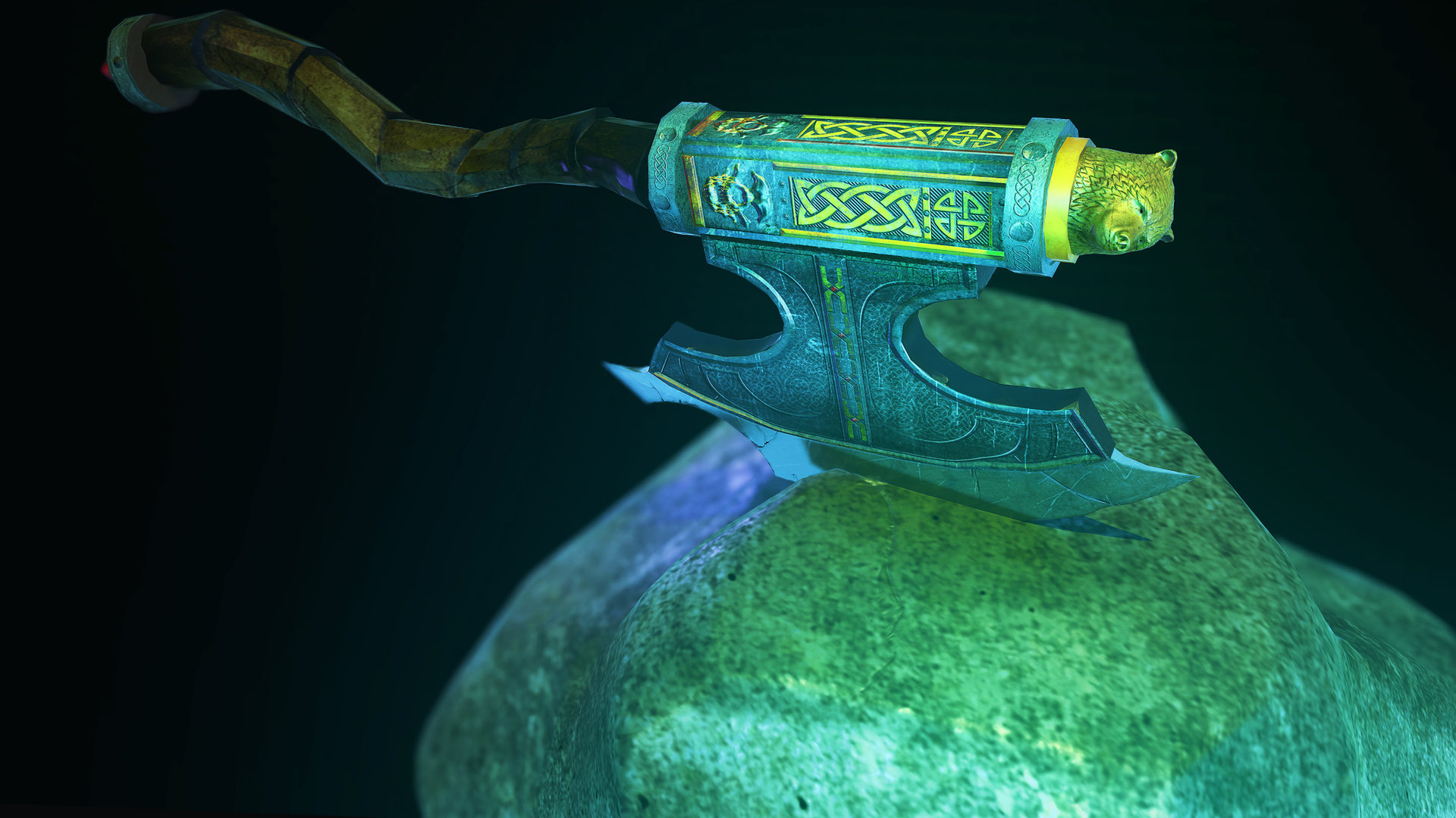 ArtStation - Fantasy Axe