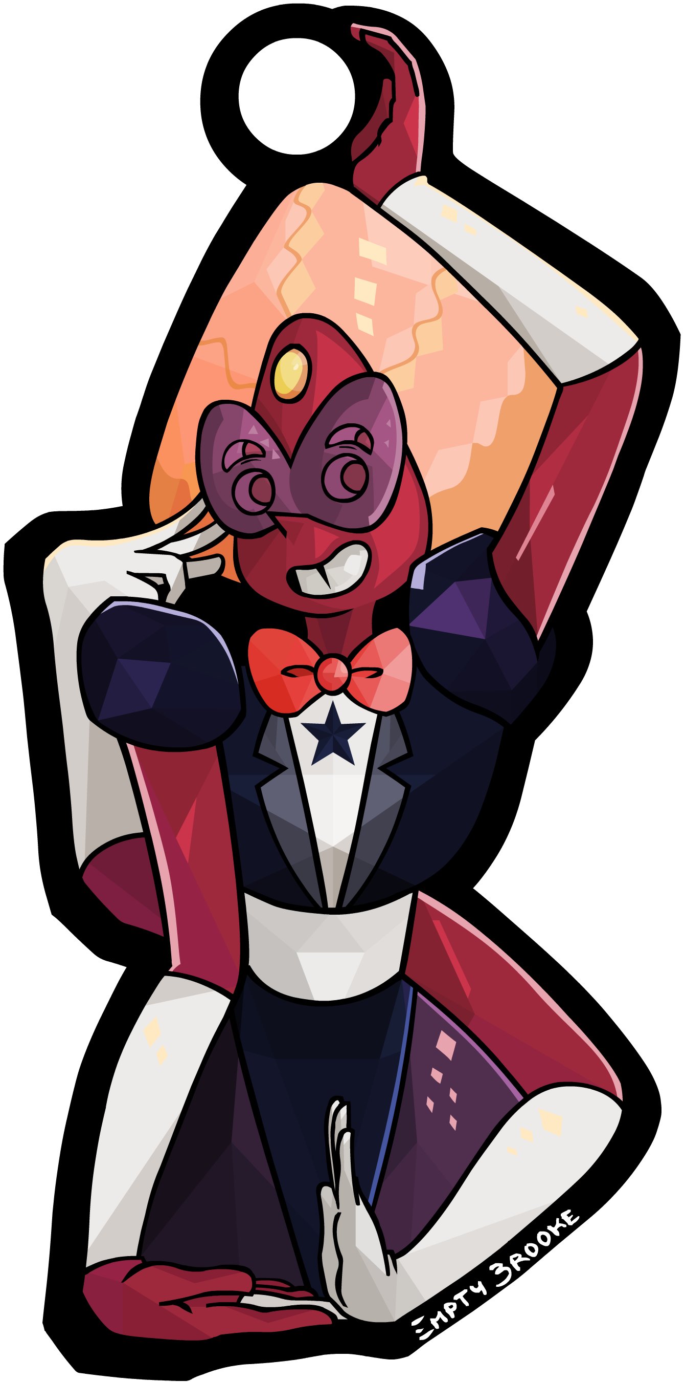 ArtStation - Sardonyx [fanart--keychain design]