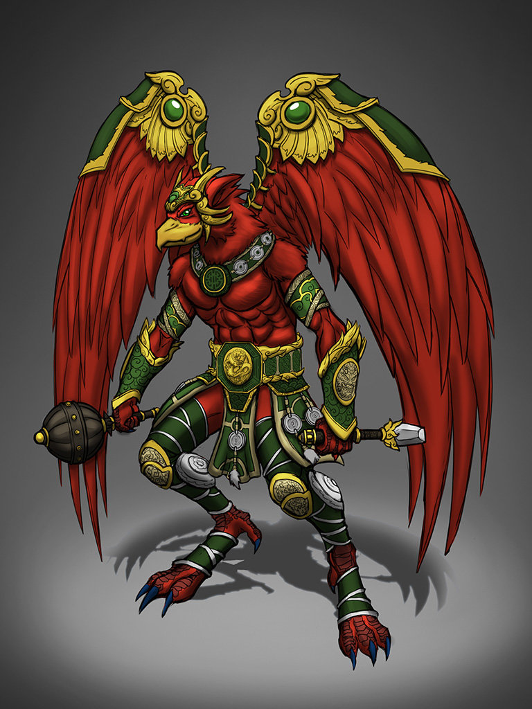 Michele Trocchia - Lei Gong, god of thunder