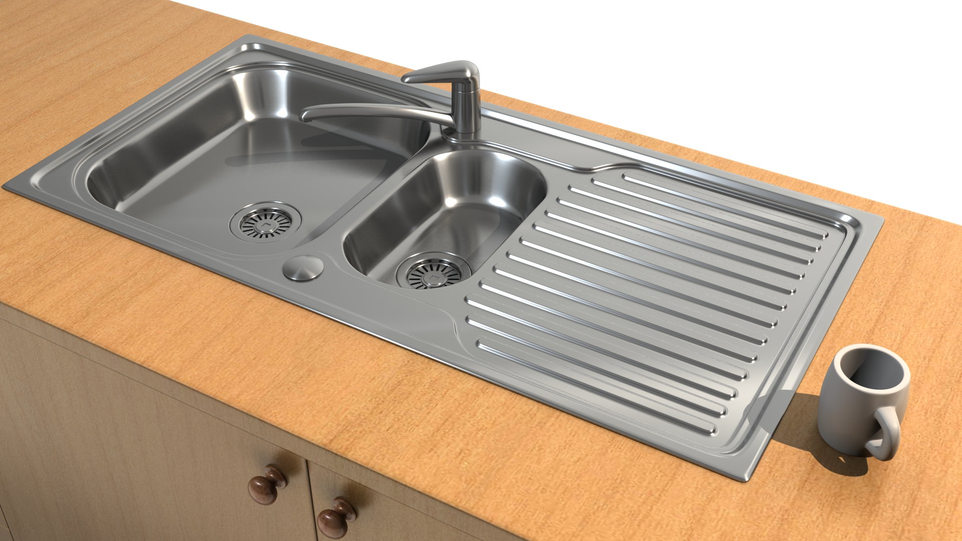 ArtStation - Kitchen Sink Render