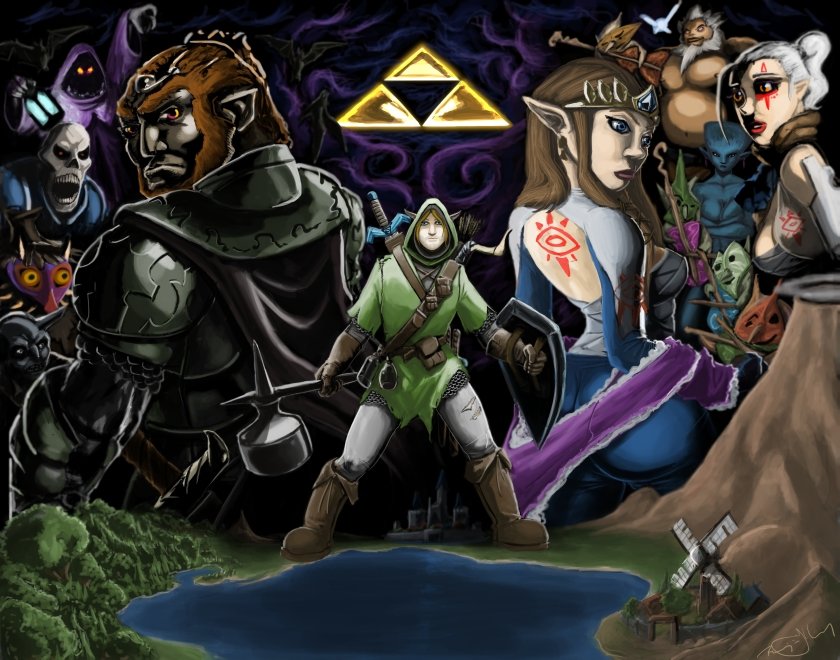 ArtStation - The Legend of Zelda