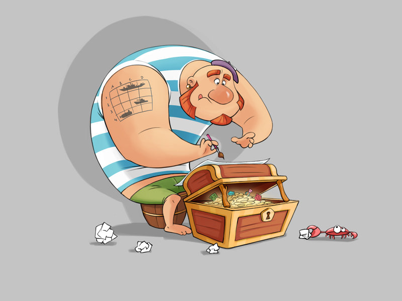 ArtStation - How to Draw a Treasure Map