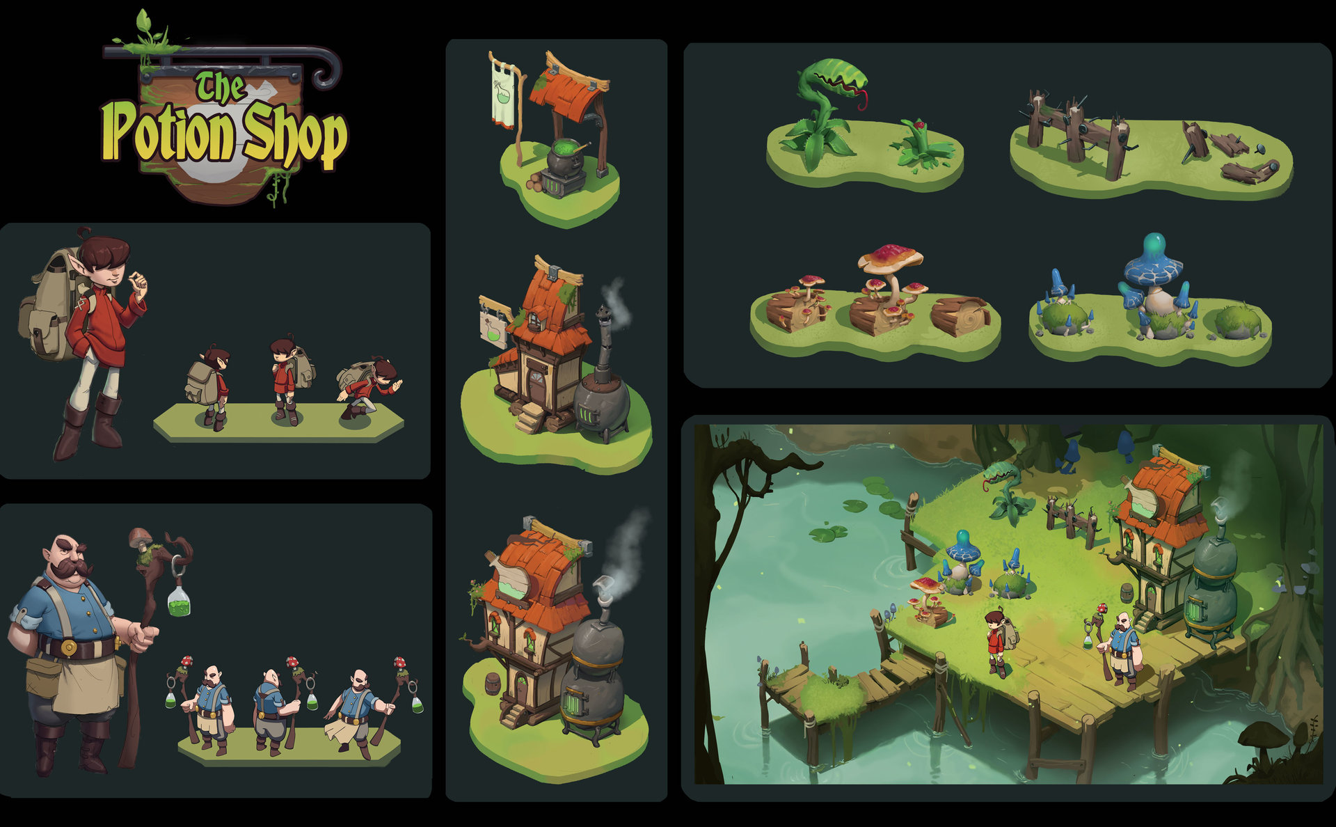 ArtStation - The Potion Shop