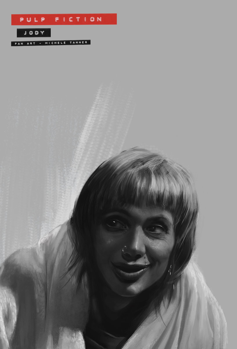 Michele Tanner - Pulp Fiction Fan Art