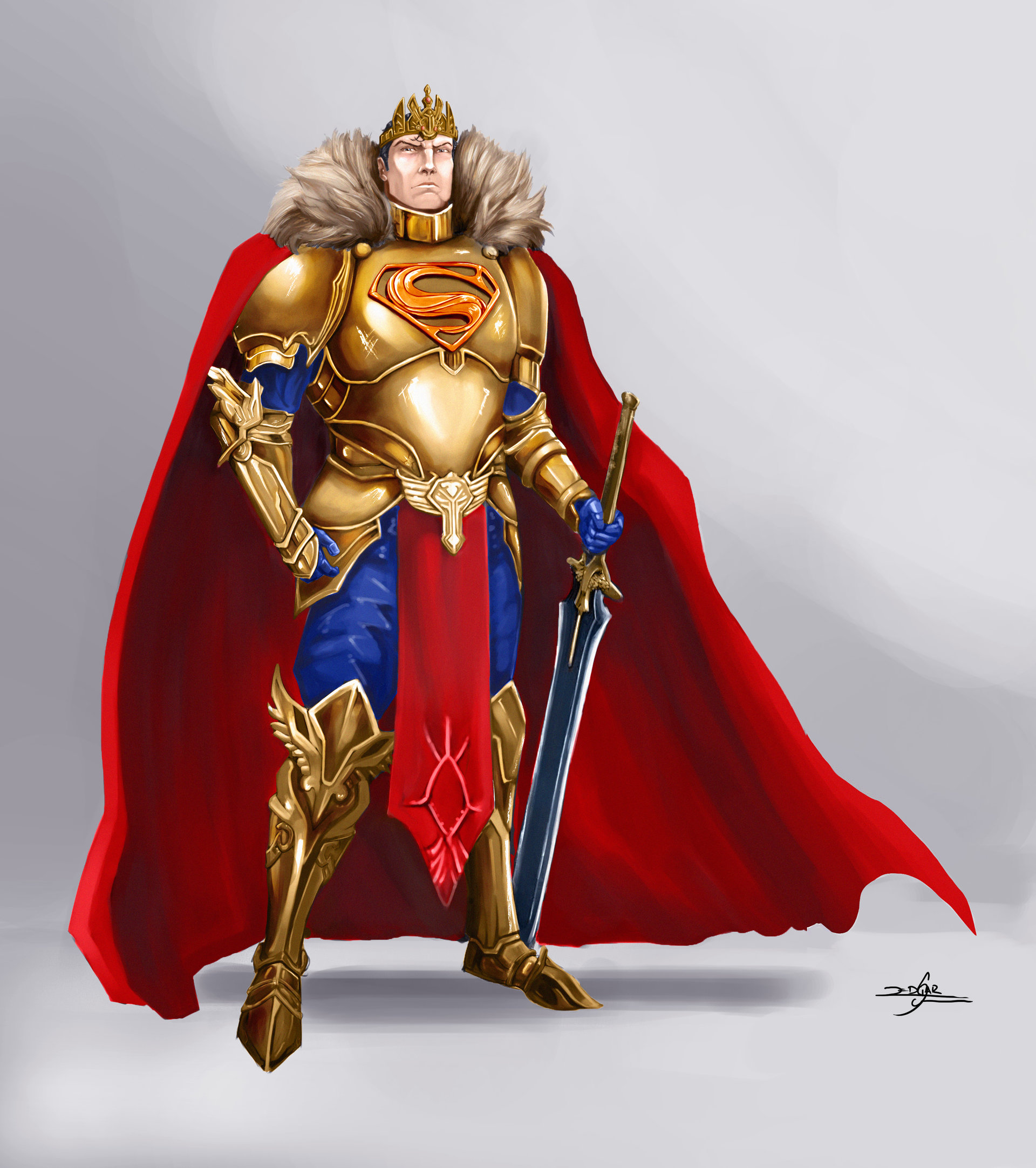 ArtStation - superman king
